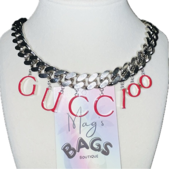 Gucci | Jewelry | Gucci 0 Anniversary Limited Edition Gucci Logo Charms ...